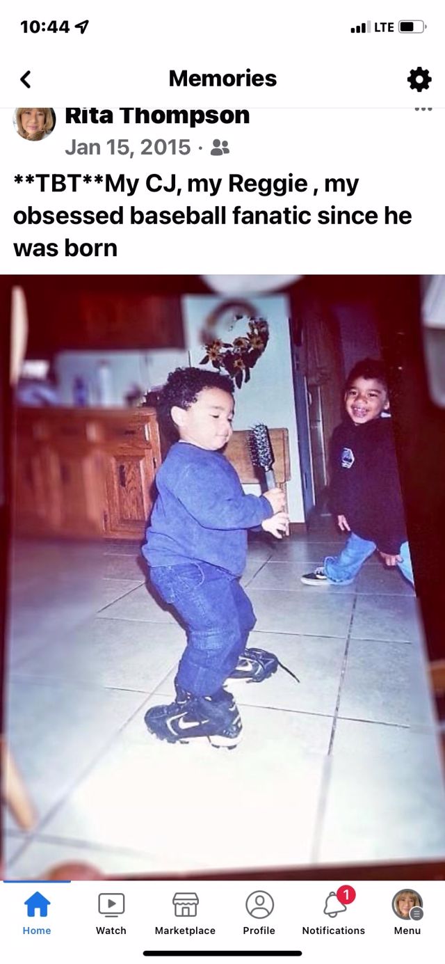 Christian Thompson, Outfielder, Center field, The Cumberlands Patriots ...